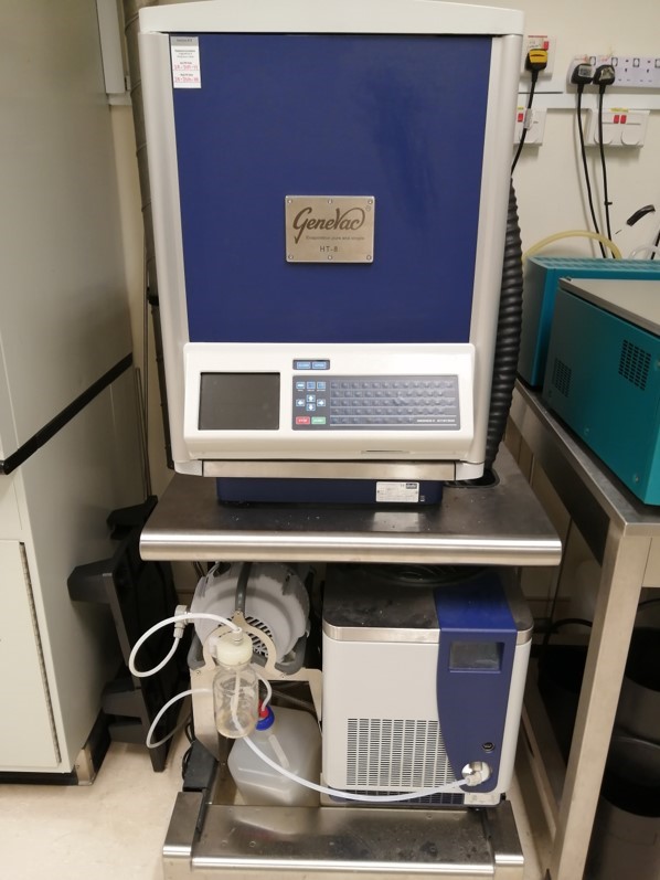 Concentrator: Vacuum, GENEVAC HT-8 Series II - A*STAR Scientific ...