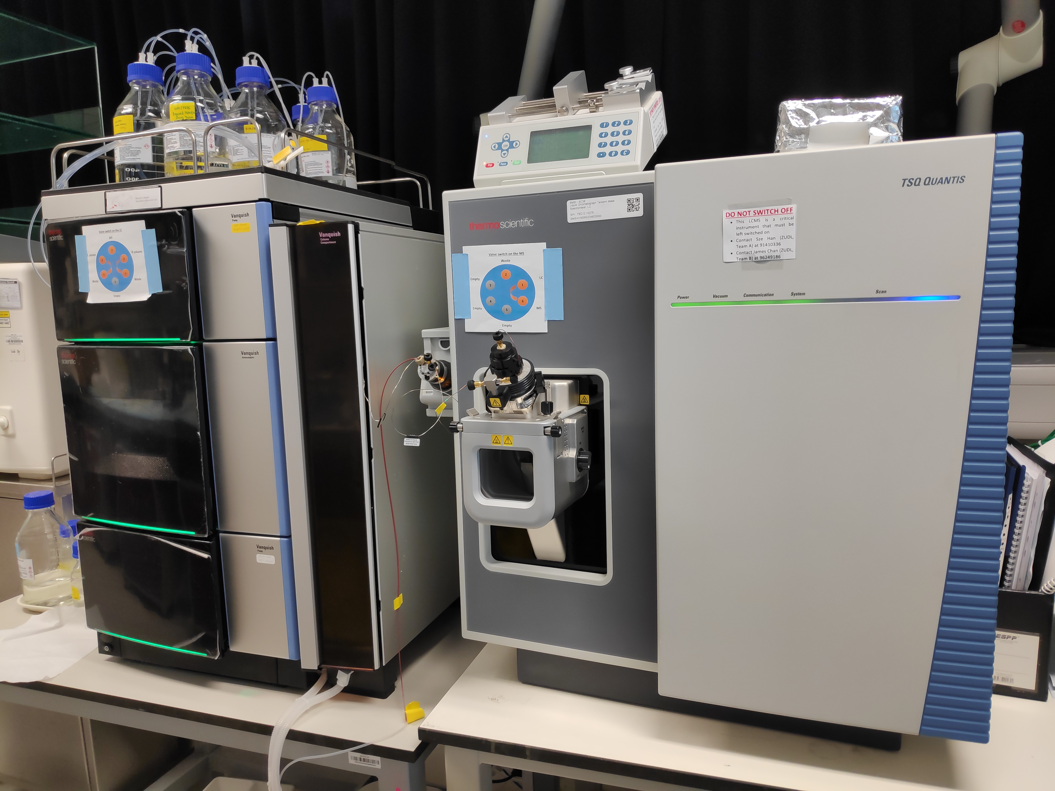 Mass Spectrometer (BIOPOLIS): UHPLC, Thermo Vanquish w/ QqQ MS,TSQ ...
