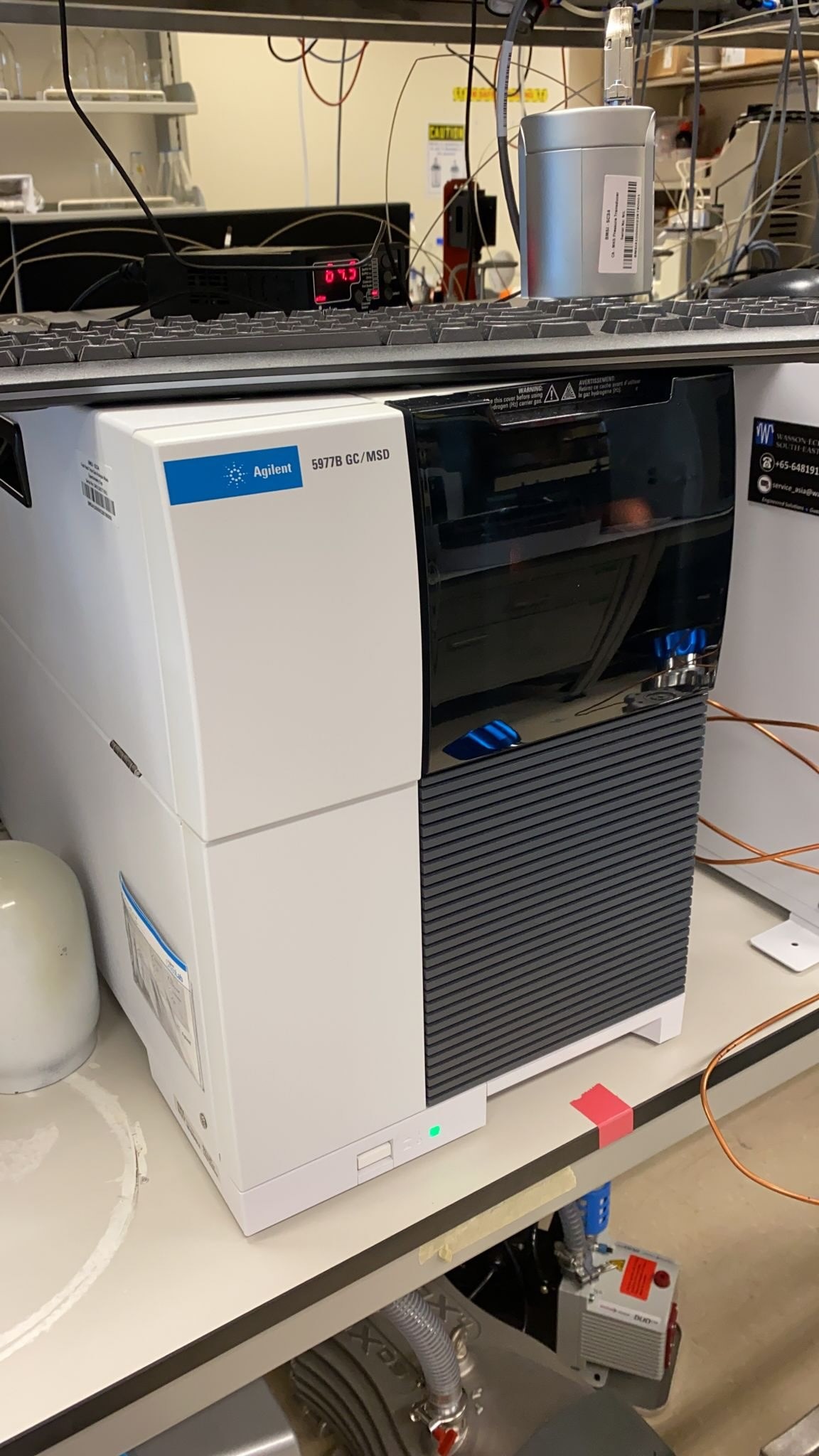 GC-MS: Real-Time Gas Analyzer (RTGA), Diablo 5000A - A*STAR Scientific ...